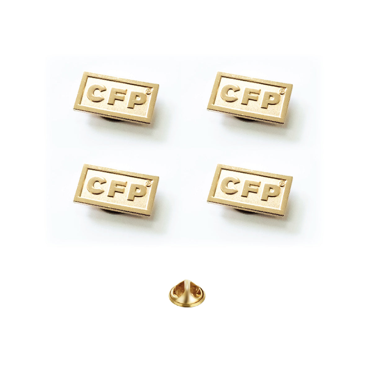 Lapel Pin w/ Pin Back - Pack of 4 – CFP® Pro Store